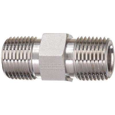 911432-7 Hex Long Nipple: 316 Stainless Steel, 1/2 in x 1/2 in Fitting ...
