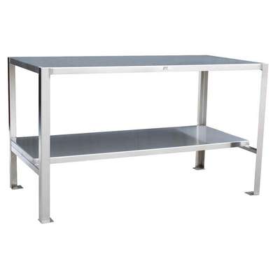 929345-6 Jamco Fixed Height Work Table, Stainless Steel, 30" Depth, 35 ...