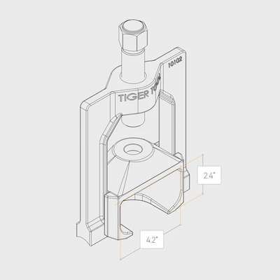 9651 Tiger Tool Commercial U-Joint Puller | Imperial Supplies