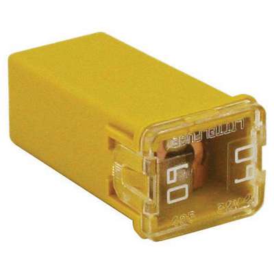 Cartridge JCASE Fuse, 60 A with 32 VDC Voltage Rating, Yellow ...