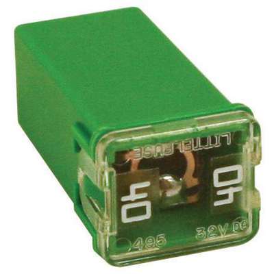 Cartridge JCASE Fuse, 40 A with 32 VDC Voltage Rating, Green | Imperial ...