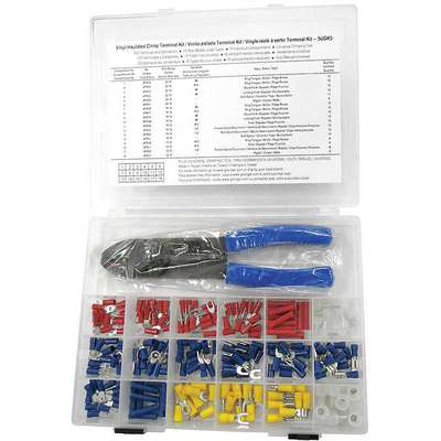 913083 Power First Wire Terminal Kit, Terminal Type: Vinyl Insulated ...
