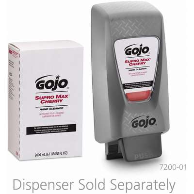 4061 Gojo Liquid Industrial Hand Cleaner; 2000 mL, Cherry Scented ...