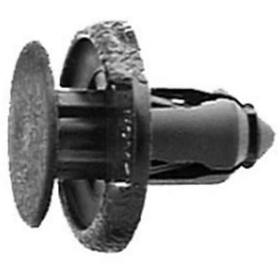 890230 Push-Type Retainer, Head Size: 18mm, Stem Length: 10 mm, Hole ...