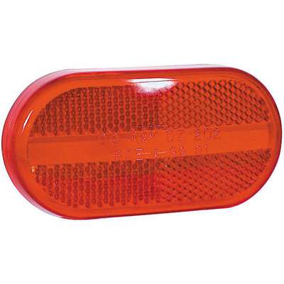 81198 Truck-Lite 8933 Oblong Clearance Marker Replacement Lens; Red ...