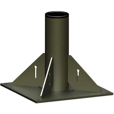 927258-3 Oz Lifting Products Mounting Base: Floor Mount, Steel, Mil ...