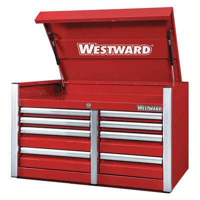 934981-3 Westward Industrial Premium Duty Top Chest with 8 Drawers; 25 ...