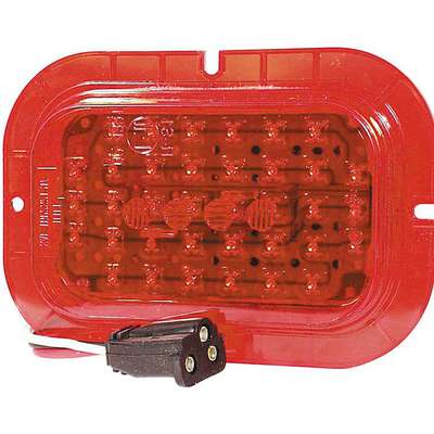 81269 Truck-Lite 45 Series Stop/Turn/Tail, LED, Red, Rectangular, 15 ...