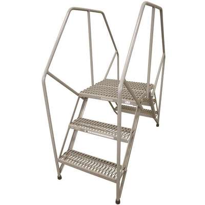 925297-3 Cotterman 3-Step, Steel Crossover Ladder with Serrated Step ...