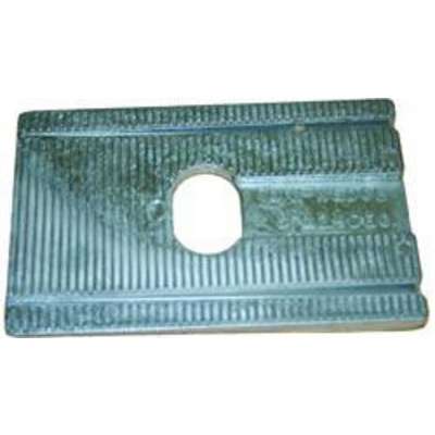 891859 Zinc Alloy Caster Wedge; 1.5 deg. Thickness | Imperial Supplies