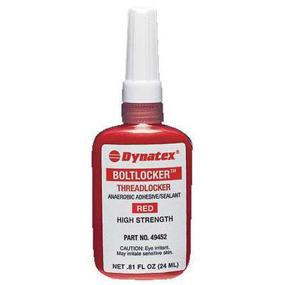 7544 Dynatex High Strength Threadlocker, 24 ML Threadlocker/ Sealant ...