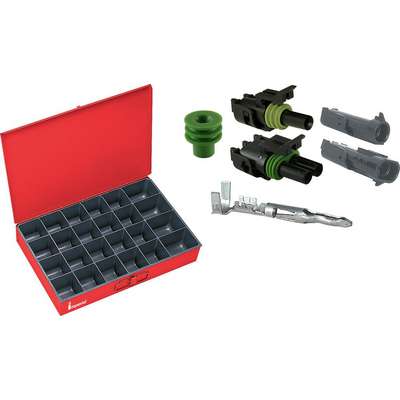 156-1 Weather Pack Connectors Assortment, 155 Pieces | Imperial Supplies