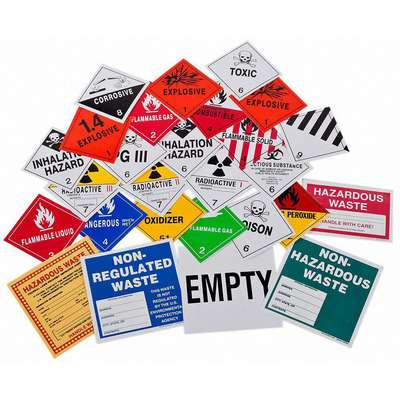 BREG DOT Container Label - Assorted, Paper | Imperial Supplies