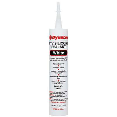 7588 Dynatex RTV Silicone, White Paste, 11 oz. Cartridge | Imperial ...