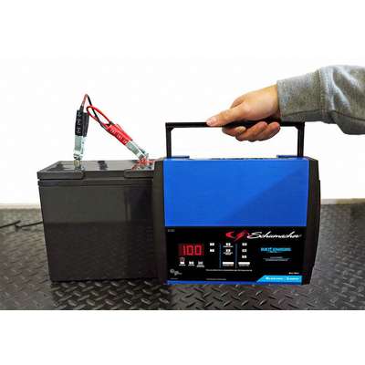 928924-6 Schumacher Electric Automatic, Benchtop Battery Charger ...