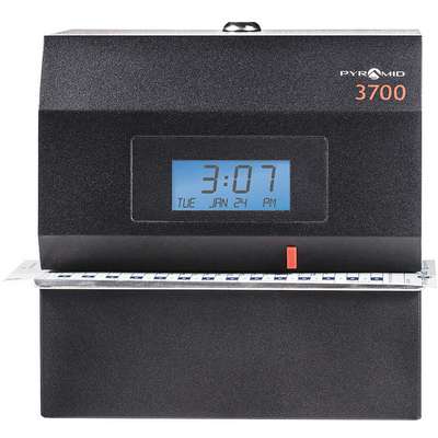 916372-8 Pyramid Surface, Wall-Mount Mechanical Time Clock, 8"H x 8.25 ...