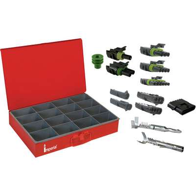 185-1 Weather Pack Connectors Assortment, 175 Pieces | Imperial Supplies