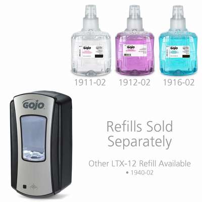 917913-1 Gojo Wall Mounted, Automatic Liquid Hand Soap Dispenser; 1200 ...