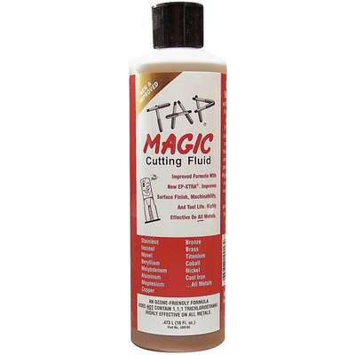7645 Tap Magic Liquid Cutting Oil, Base Oil : Petroleum, 16 oz. Bottle ...
