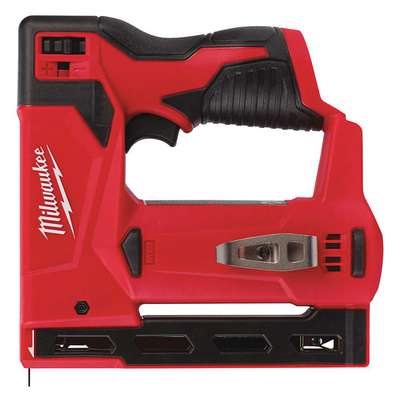933015-1 Milwaukee Staple Gun: Combo, For 3/8 in Staple W, For 1/4 in ...