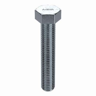 943407-9 Hex Head Cap Screw: Steel, A307A, Zinc Plated, 1/2"-13, Coarse ...