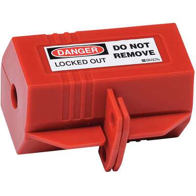 919842 Brady Plug Lockout, Polypropylene, 110 Voltage, 1/2" Max. Cord ...