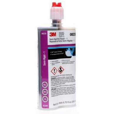 7837 3M Semi-Rigid Urethane Adhesive, Black Paste | Imperial Supplies