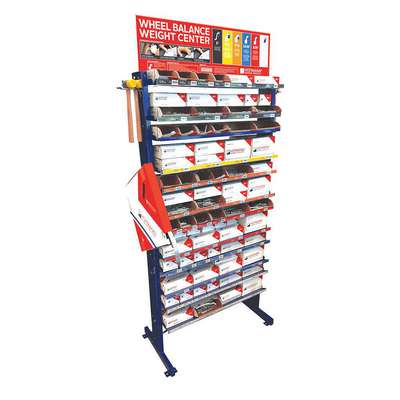 934713-6 Hofmann Power Weight Wheel Weight Rack: 11 Shelves, 66 in ...