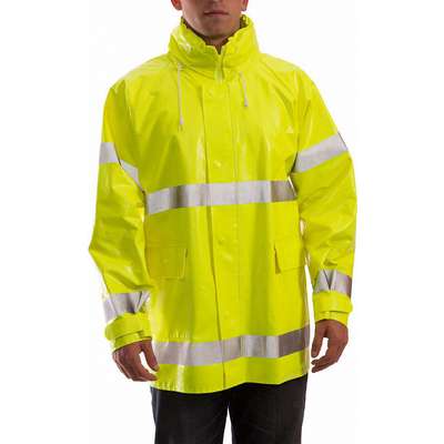 915712-1 Tingley Flame Resistant Rain Jacket, PPE Category: 0, High ...
