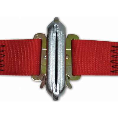 931739-1 Logistic Strap Anchor: Steel, 1,467 lb Working Load Limit, 4 1 ...