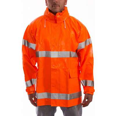 915714 Tingley Flame Resistant Rain Jacket, PPE Category: 0, High ...