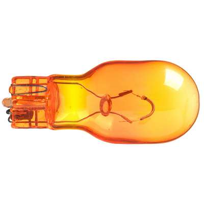 82133 Glass Wedge Mini Bulb, Trade Number 912NA, 12.8 Watts, T5, Amber ...