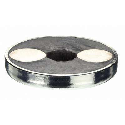 935405-4 Cup Magnet, Rare Earth Magnet, 95 lb. Max. Pull, 5/16"Overall ...