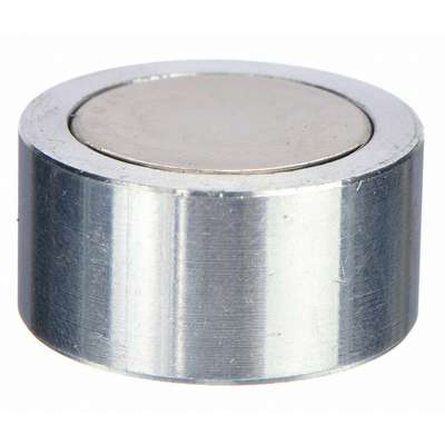 936213 Cylindrical Fixture Magnet, Rare Earth Magnet, 7.5 lb. Max. Pull ...