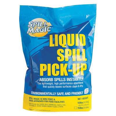 932689-5 Spill Magic 10 lb. Bag, Perlite Loose Absorbent for General ...