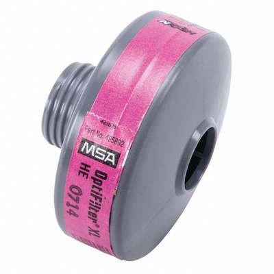 924633-2 MSA Filter, NIOSH Rating HEPA, Magenta, OptimAir MM2K Series ...