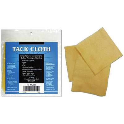 914445-3 Deroyal Tack Cloth: 36 in L, 18 in W, For Use With Metal/Paint ...