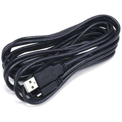 922639-3 15 ft. USB Cable, A Male to 5 Pin B Micro Male, Black ...