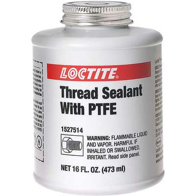921066 Loctite Pipe Thread Sealant: 5113, 16 fl oz, Brush-Top Can, Off ...