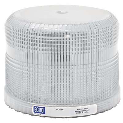 82421 ECCO Cylindrical Beacon Replacement Lens; Clear | Imperial Supplies