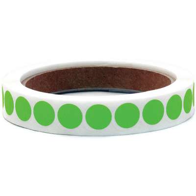 913263-8 Dot Label: Gen Purpose, No Text, Blank, Paper, 1/2 in Ht, 1/2 ...