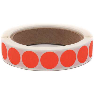 915673-6 Dot Label: Gen Purpose, No Text, Blank, Paper, 3/4 in Ht, 3/4 ...