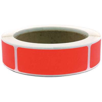 925094 Square Label: Gen Purpose, No Text, Blank, Paper, 1 in Ht, 3 in ...