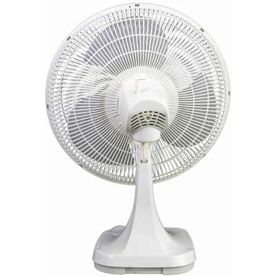 912625-2 Air King Desk Fan: 16 in Blade Dia, Oscillating, 3 Speeds ...