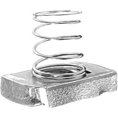 913113-1 Steel Channel Spring Nut, Electro Galvanized Finish | Imperial ...