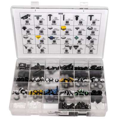 893427 Auveco Rocker Panel & Moulding Clips Quik-Select II Kit ...