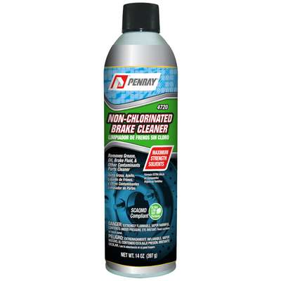 8413 Penray Non-Chlorinated Brake Parts Cleaner, 14 oz. Aerosol Can, 3% ...