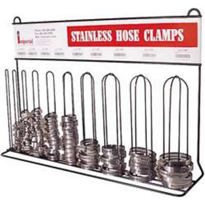 85 Small Standard Hose Clamps Assortment, #4 Thru #36, Stainless Steel ...