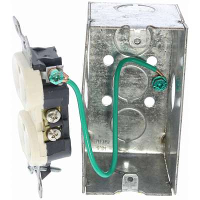 912304-6 Ideal Grounding Pigtail, Grounding Accessories, Copper, Green ...