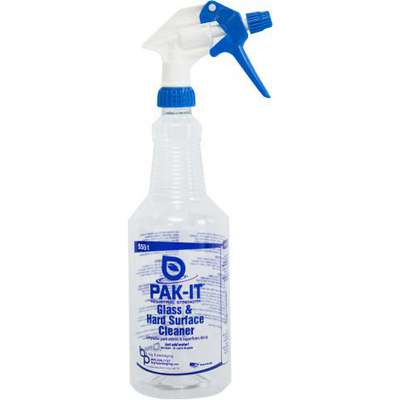 4754 Pre-labeled Glass & Hard Surface Cleaner , Clear Blue | Imperial ...